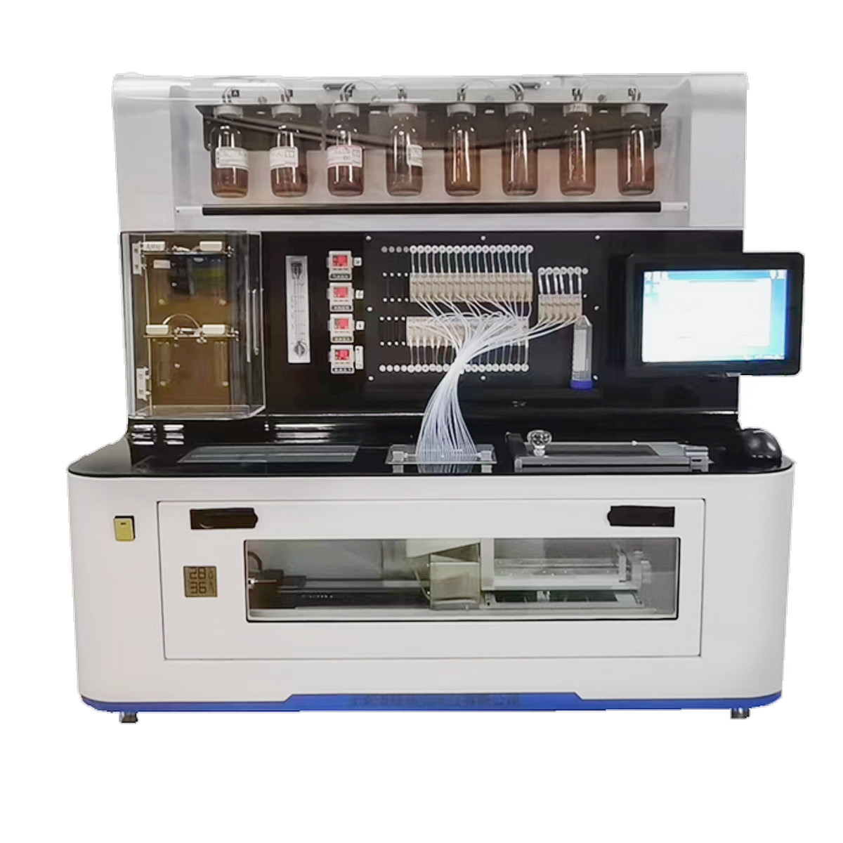 12 Channel Oligonucleotide Primers Synthesis DNA RNA Synthesizer with ...